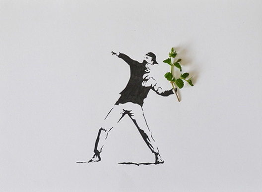 Beautiful collage with leaves from Tang Chiew Ling | Ideas for Home ...